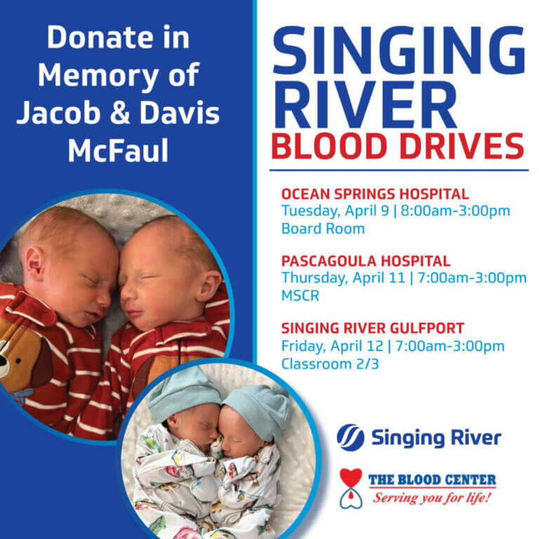 Blood Drives - Mississippi Gulf Coast | Singing River Health System